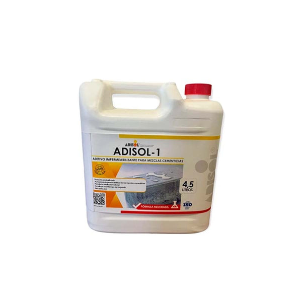 Adisol 1 Bidón 4.5LTS. Aditivo impermeabilizante. es un aditivo ...