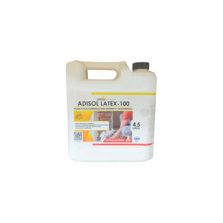 Adisol Látex 100 Puente de Adherencia para Morteros y Enlucidos Bidón 4 ...